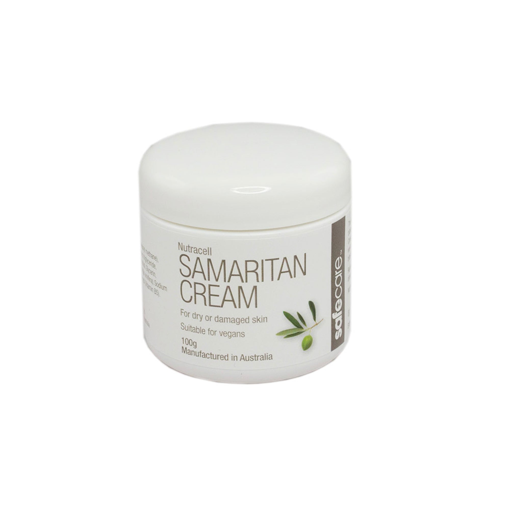 Nutracell Samaritan Cream 100g – SAFE Health + Foods